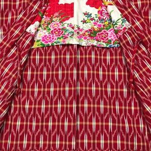 Vintage Kimono Japanese Traditional Noragi Haori Hanten Jinbei Cardigan ...