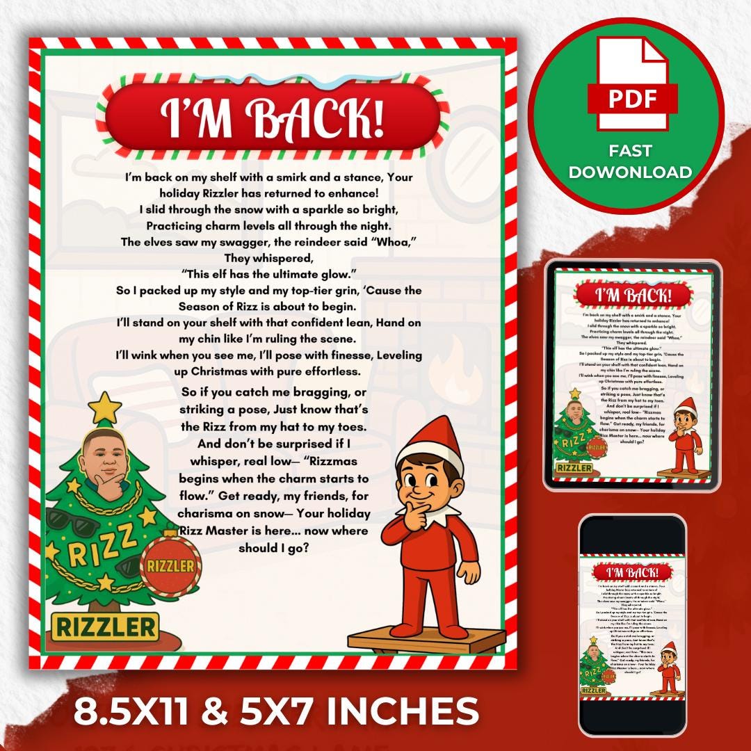 Printable 6-7 Funny Arrival Letter Rizzler Version, Six Seven Trending ...