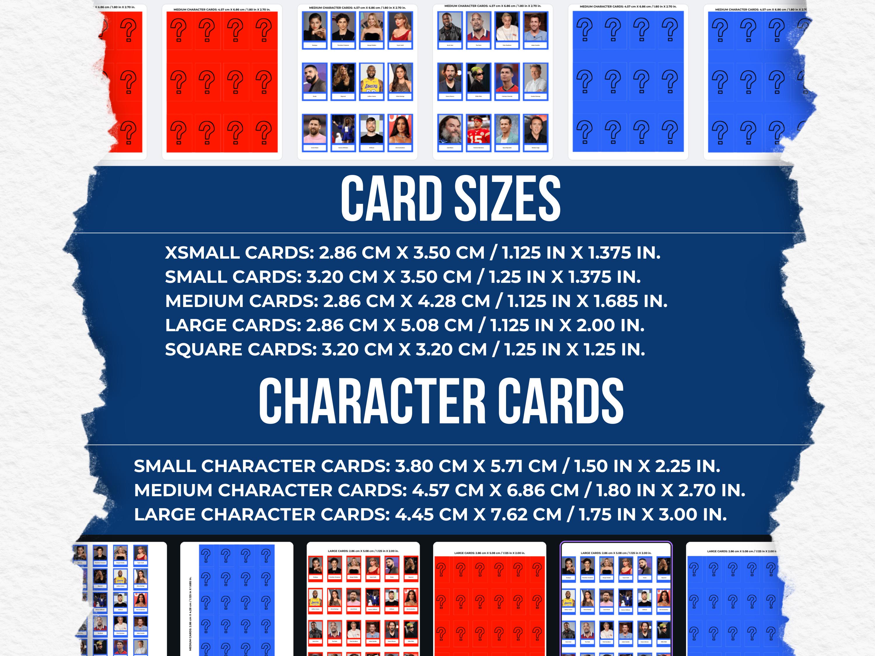 Custom CELEBRITY Guess Who? Printable Guess Who? Editable Guess Who ...