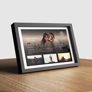 Personalized Netflix Movie Poster Template for Canva, Custom Couples ...