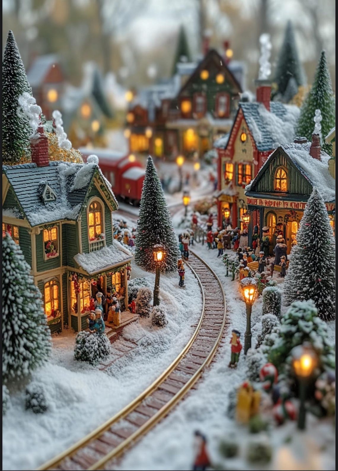 Twinkling Trees and Tinsel Dreams - Etsy