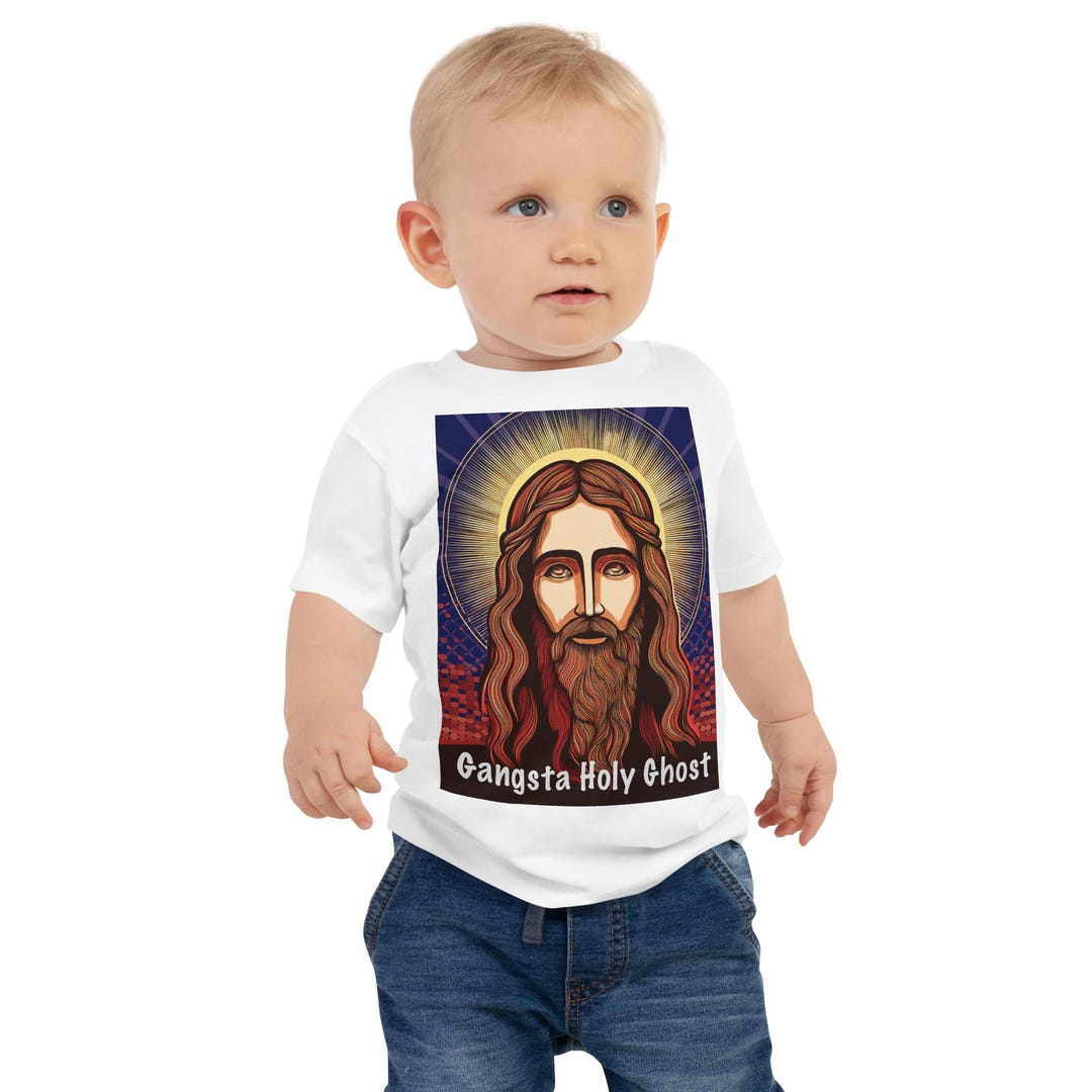 Religious Jesus, Gangsta Holy Ghost, Christian Faith Kids, Unisex ...