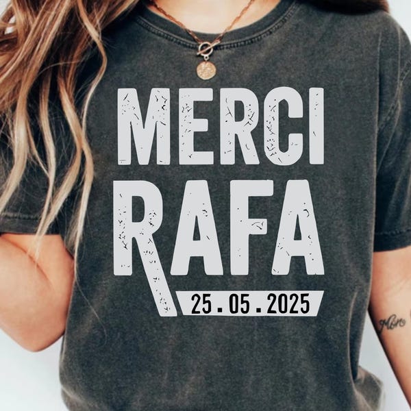 Merci Rafa T Shirt - Etsy