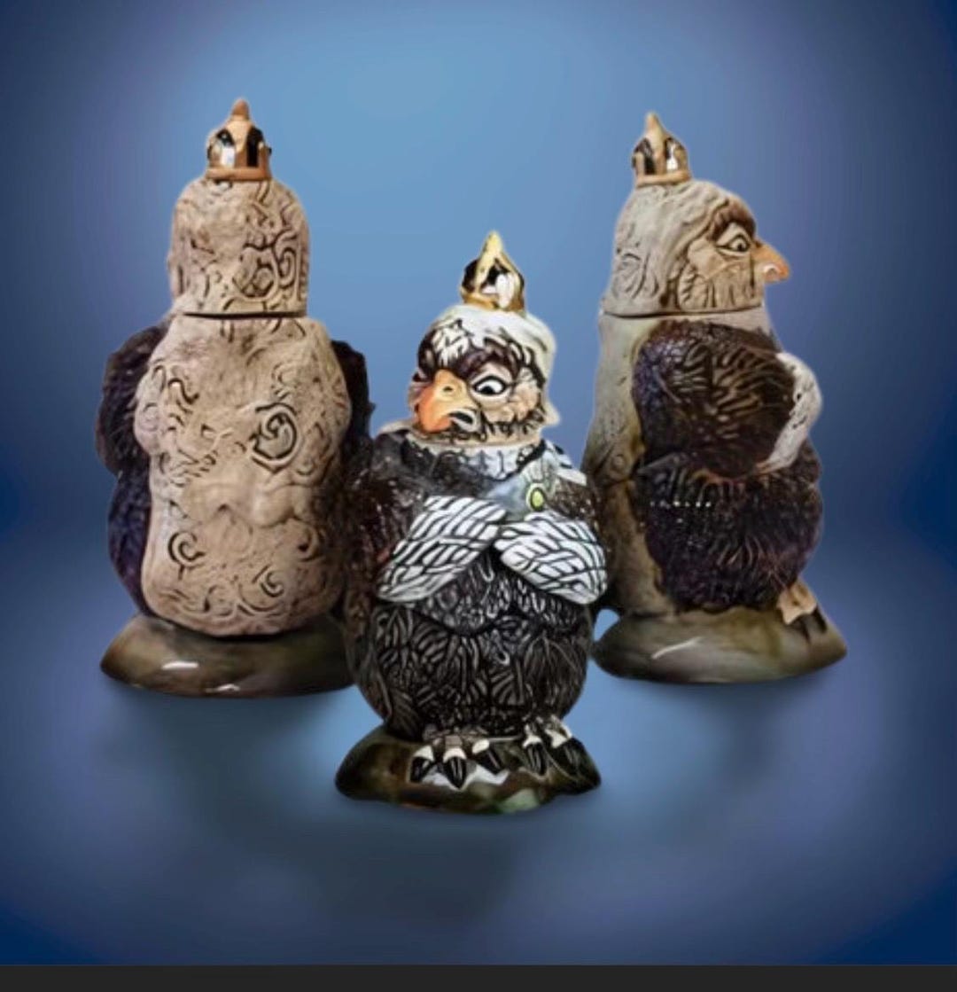 Queen Victoria Grotesque Wally Bird Inspired by the Martin Brothers ...