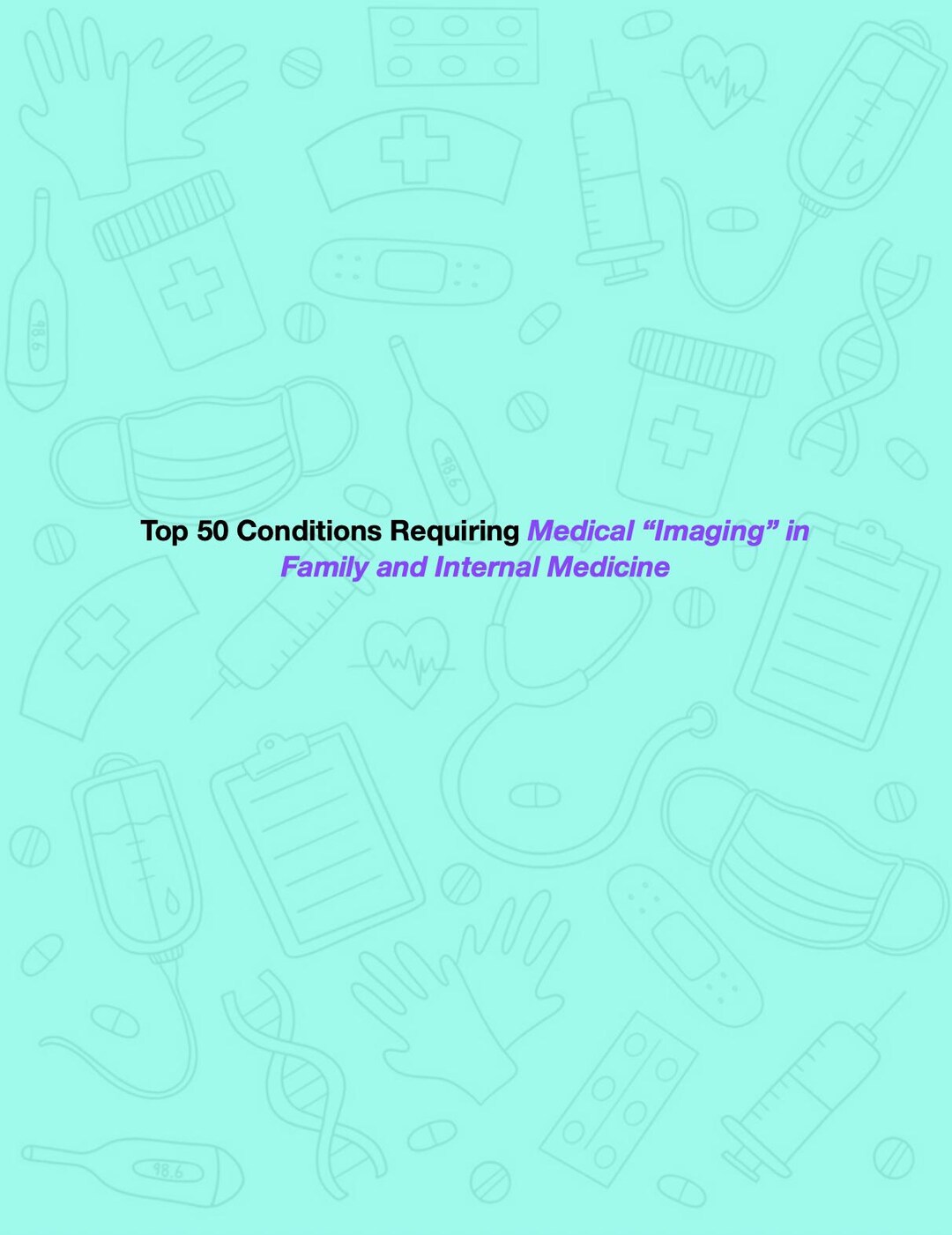 Family Medicine Cheat Sheet (imaging) - Etsy