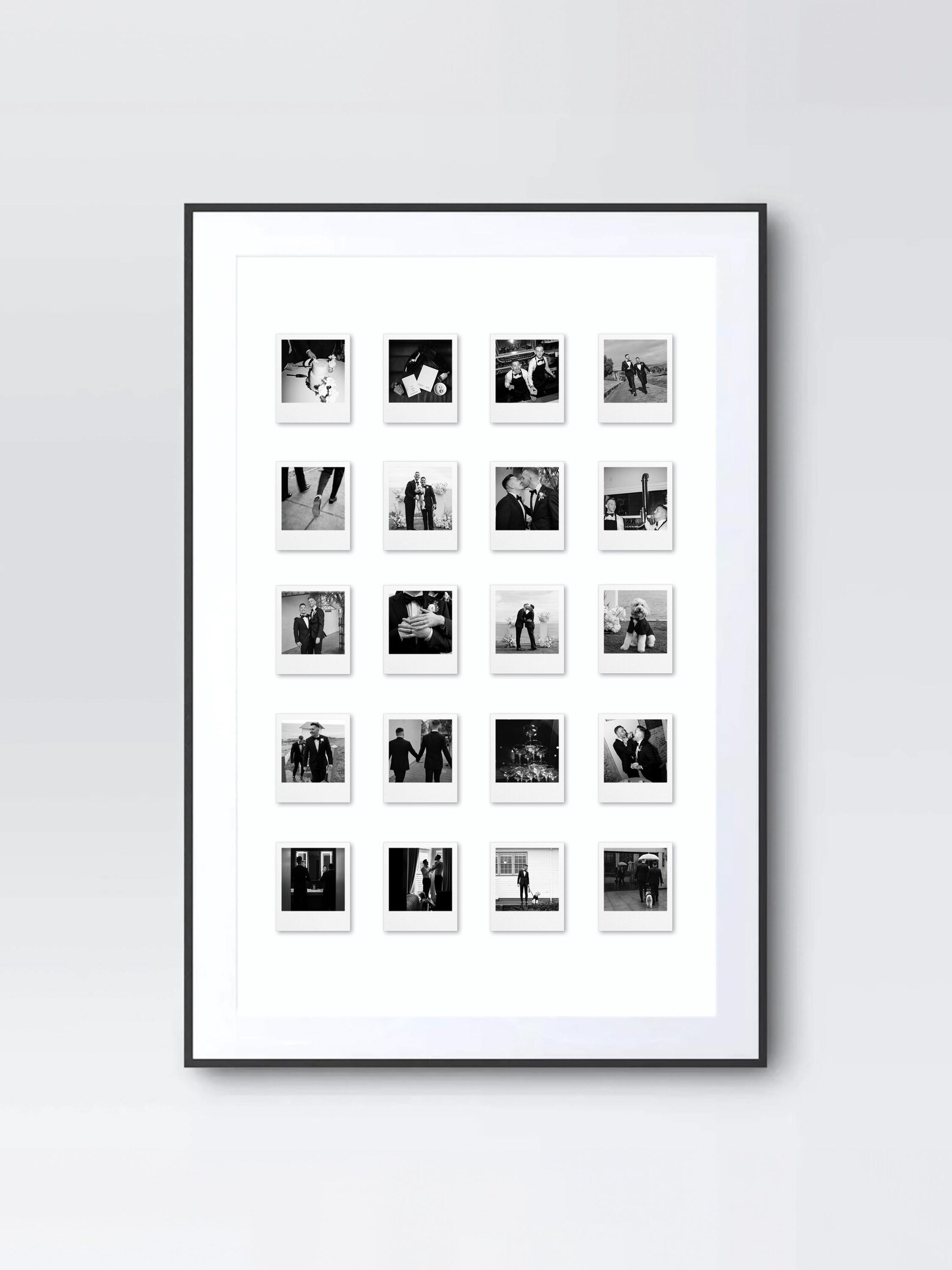 Large Custom Polaroid Frame - Etsy
