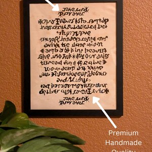 Lord's Prayer Poster Home Decor Wall Art Christian Wall Art Minimalist ...