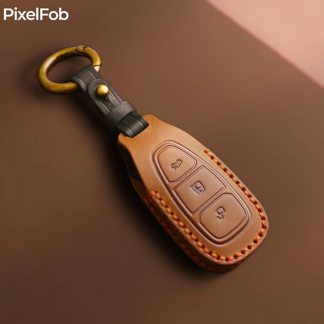 Leather Car Key Case for Ford, Car Key Case, Car Key Fob, Fob, Key Case ...