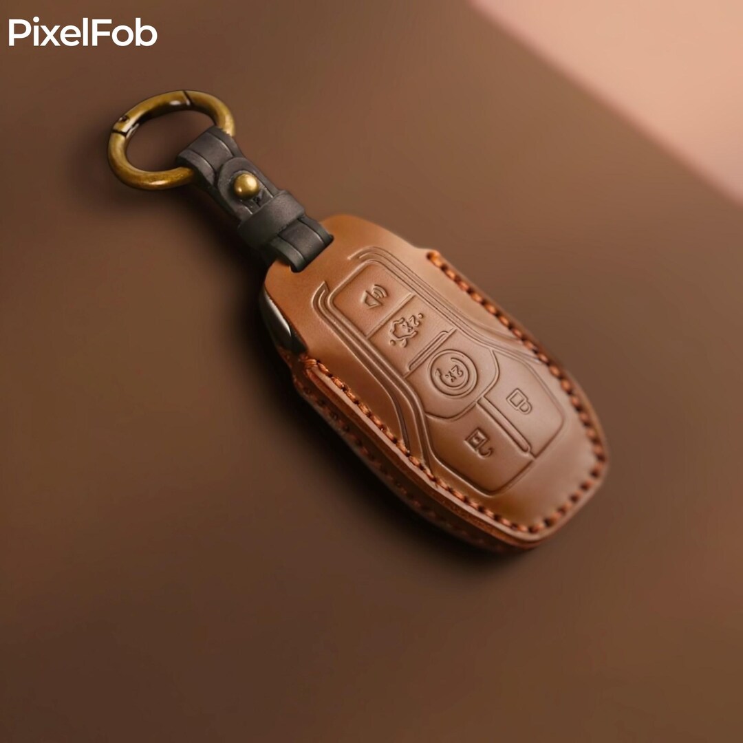 Leather Car Key Case for Ford, Car Key Case, Car Key Fob, Fob, Key Case ...
