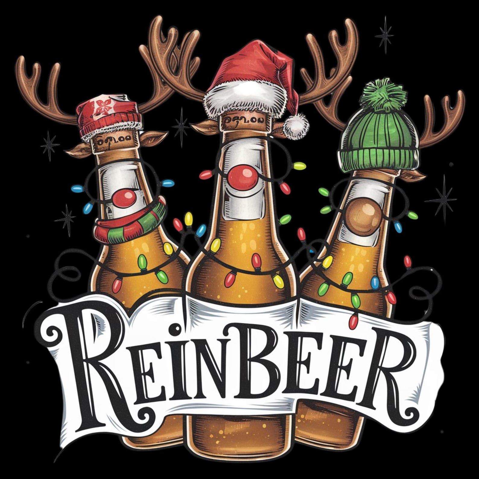 Reinbeer Direct to Film Transfer - Christmas Direct to Film Prints - Etsy