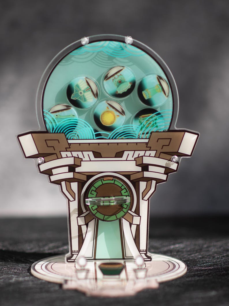 Zelda Zonai Gacha Machine: Tears of the Kingdom Inspired Acrylic Toy - Etsy