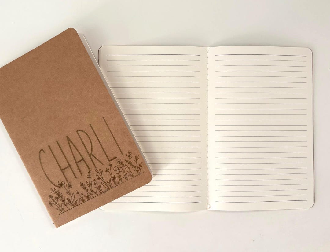 Custom Engraved Notebook | Laser Engraved Notebook | Custom Engraved ...