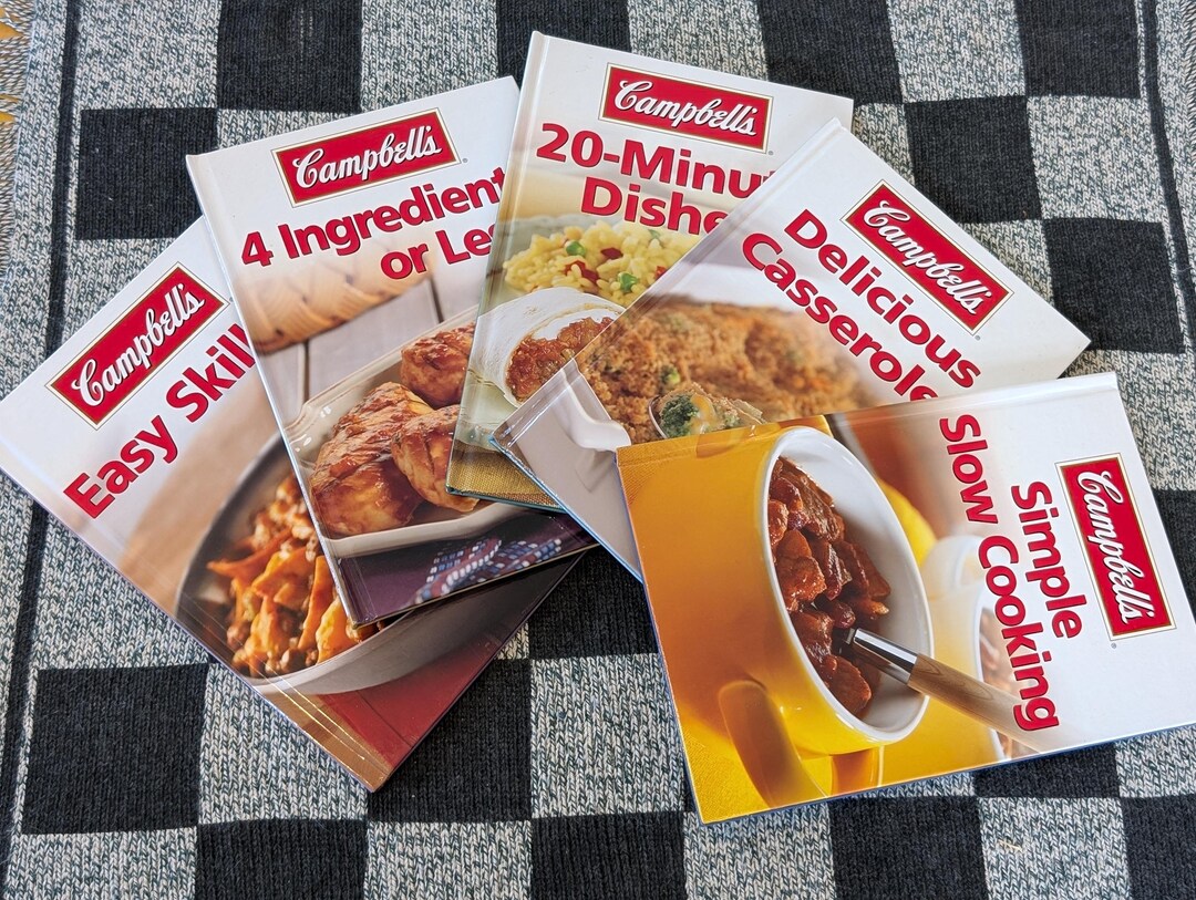 Campbell's Cookbooks, Easy Skillets, 4 Ingredients or Less, 20 Minute ...
