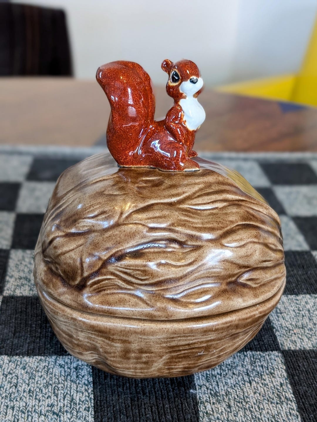 Vintage Arnel's Ceramic Squirrel Nut, Candy/ Cookie Jar, Walnut - Etsy