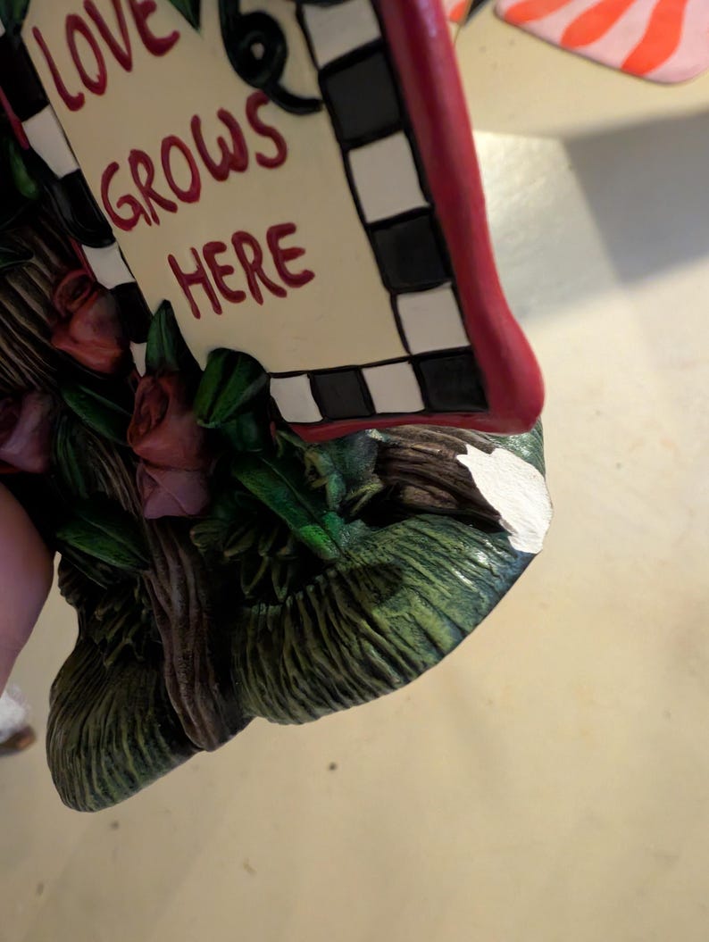 Vintage Treehouse Birdhouse Outdoor Yard Ceramic Decor, Cottagecore ...