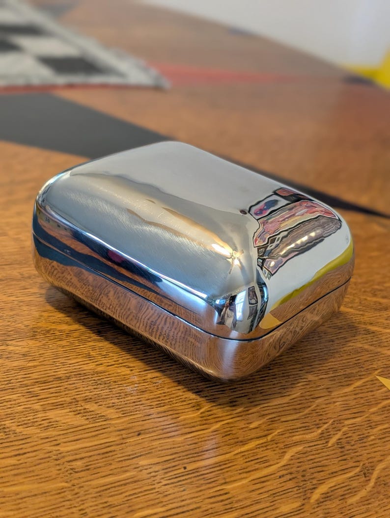 Vintage Toilet Tin Metal Soap Box, Vanity Box - Etsy