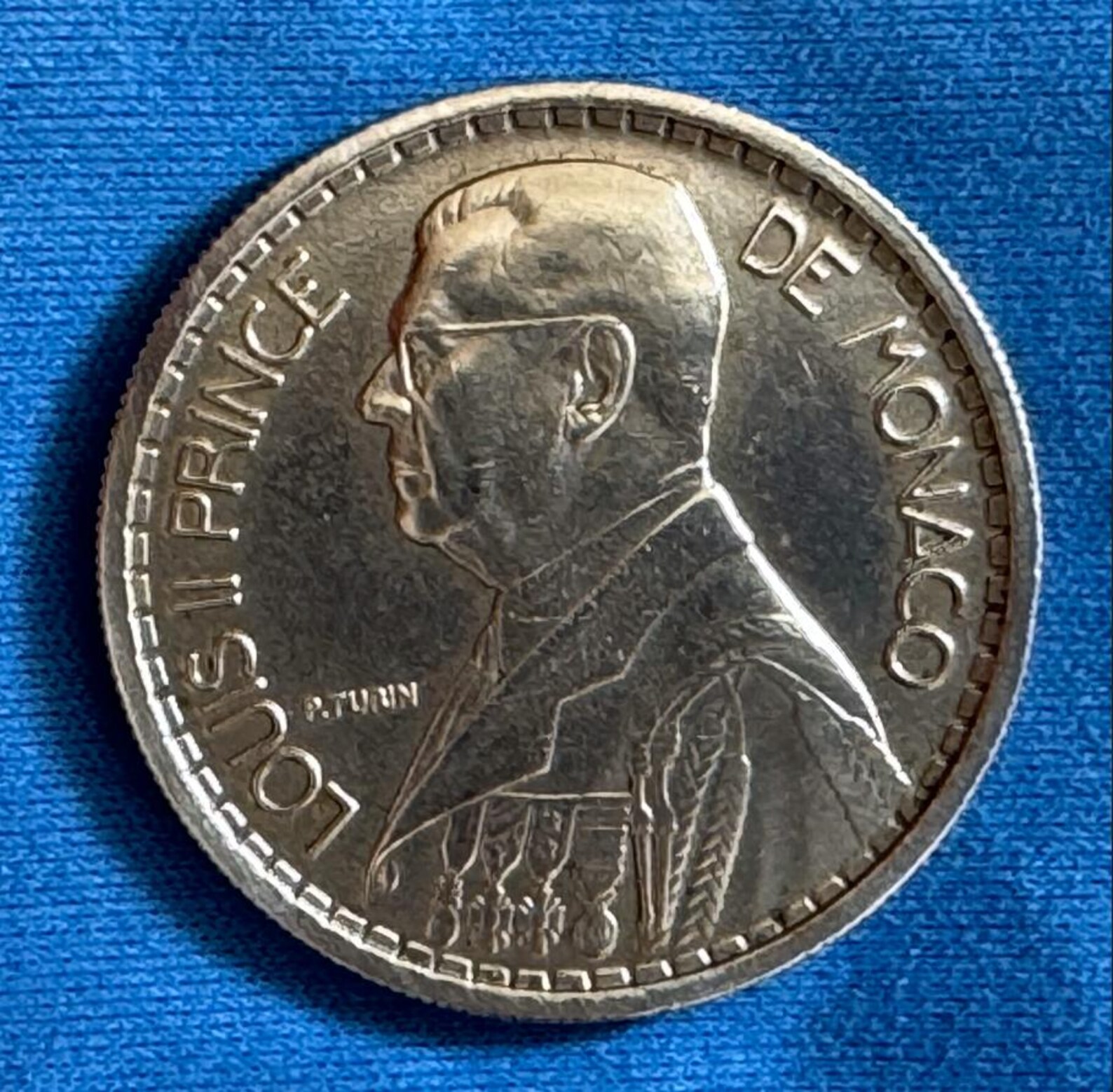Historic Currency of Monaco 1946 - Etsy