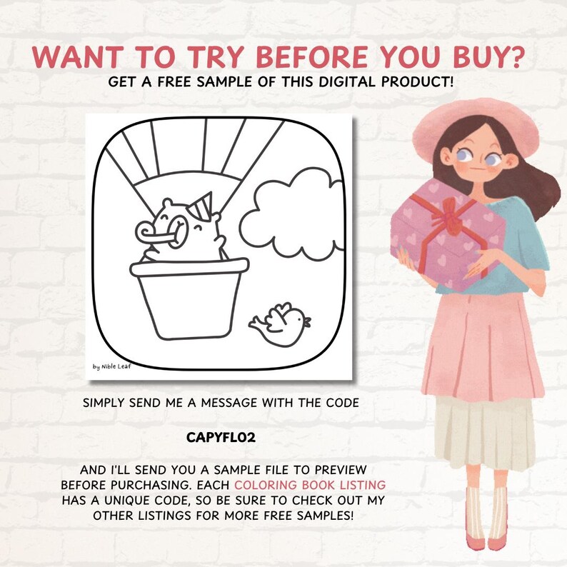 10 Pages | Capy's Day Trip | Coloring Book | Adult | Kids | Cute and ...