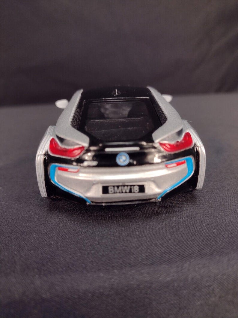 Start Your Engines With This BMW I8 Die Cast Model Toy Car - Pullback ...