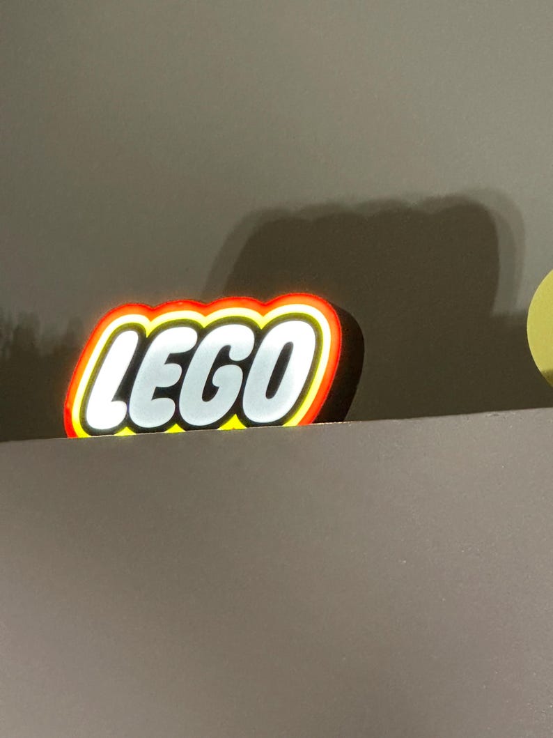 Lego LED Light for Mancave, Desk, Wall Mounted or Bar - Etsy