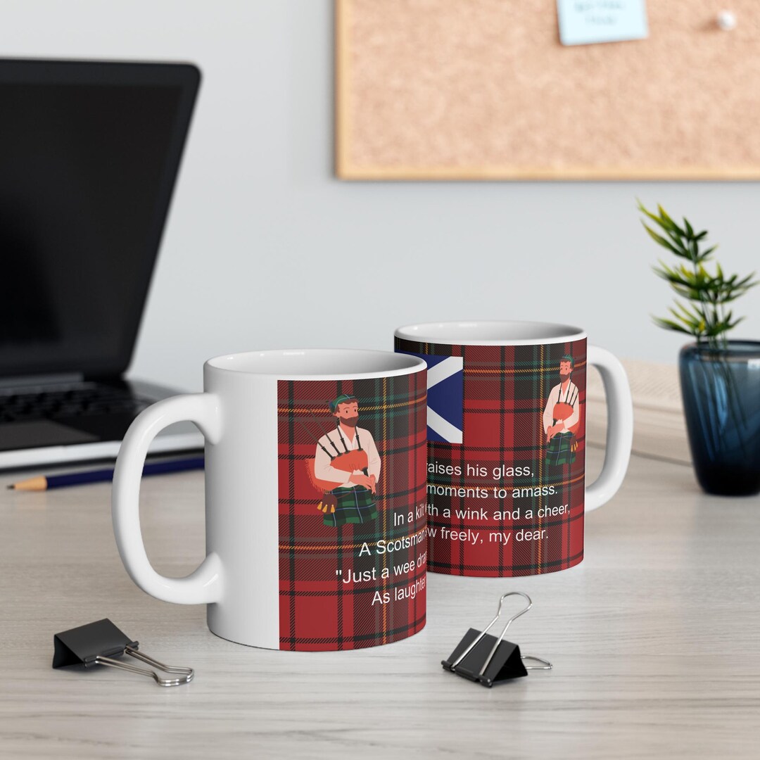 Scottish Poem Coffee Mug: Scotland Souvenir Tea Cup - Etsy