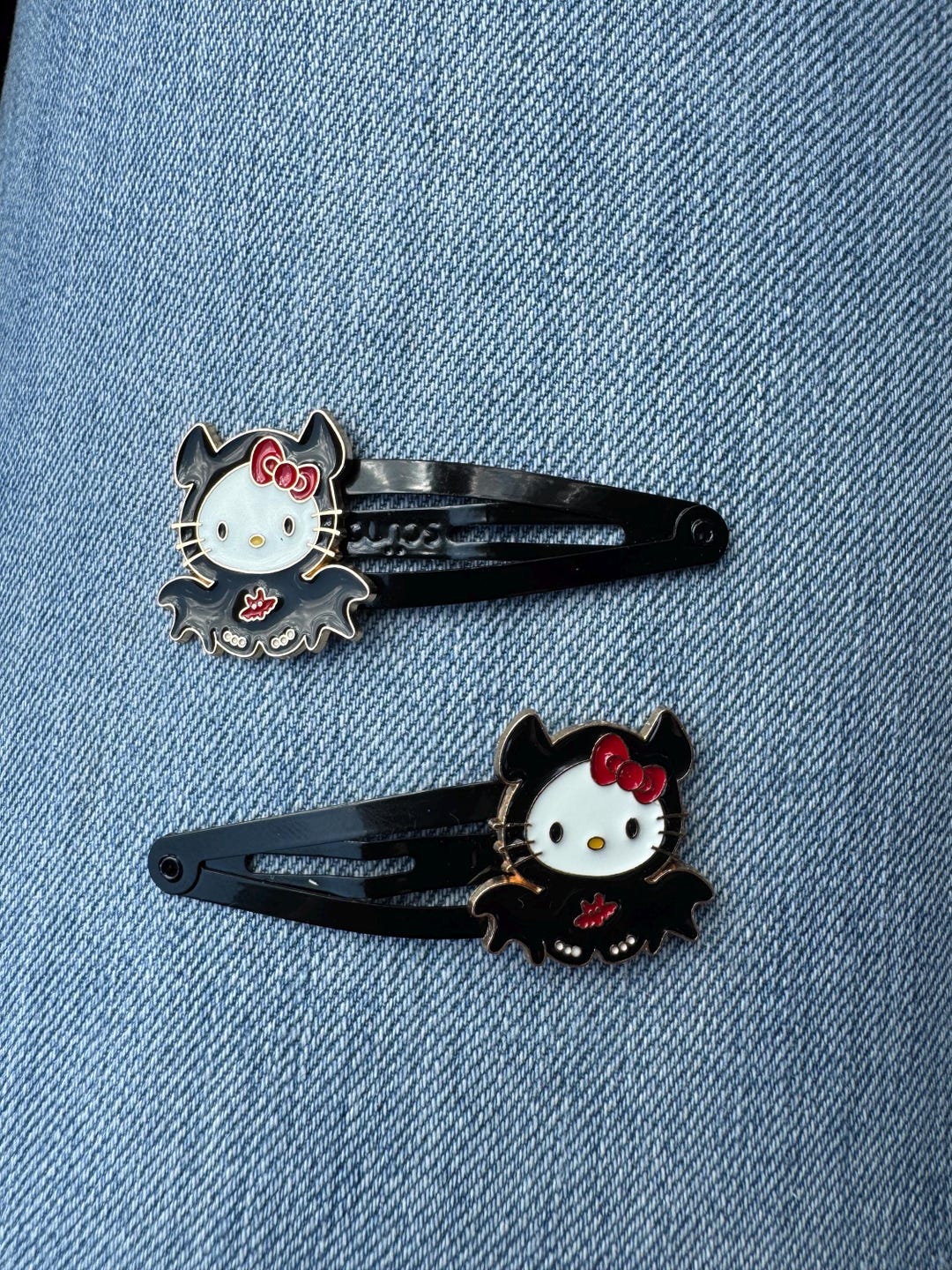 Hello Kitty Fun Halloween Barrette for Girls - Etsy