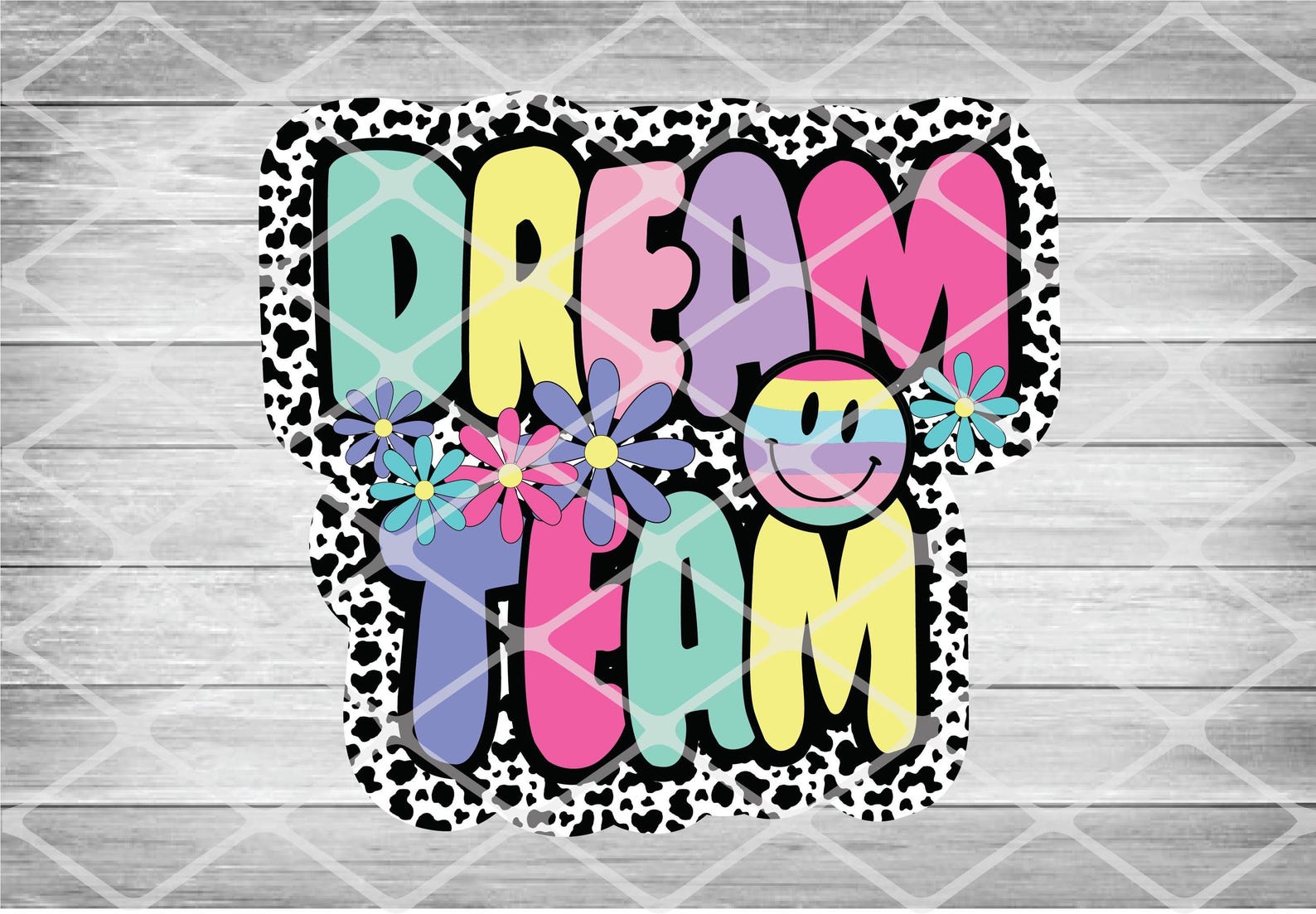 Dream Team Png, Cute Dream Team Sublimation Design, Dream Team Shirt ...