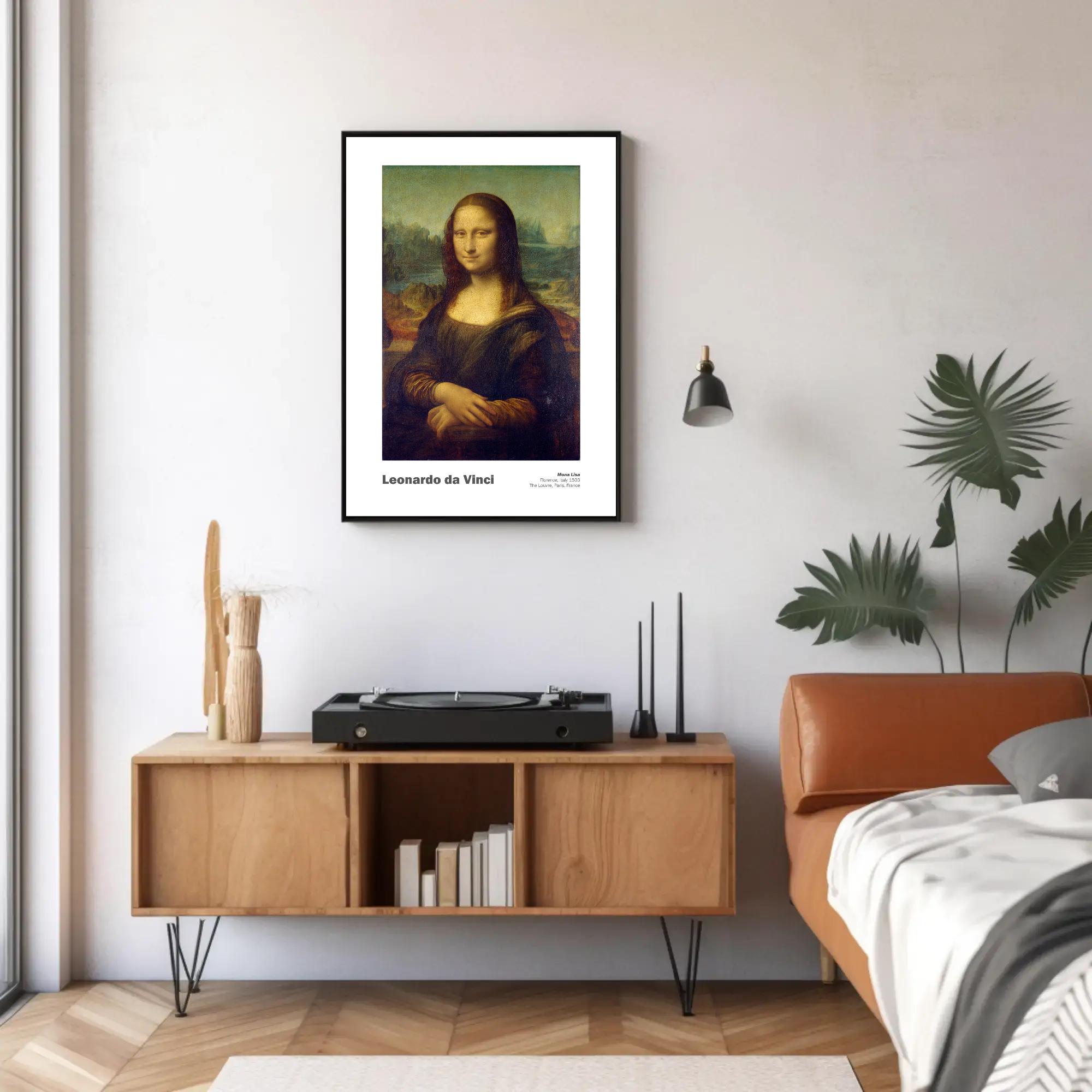 Mona Lisa | Leonardo Da Vinci | Art Print, Poster, Wall Art, Home Decor ...