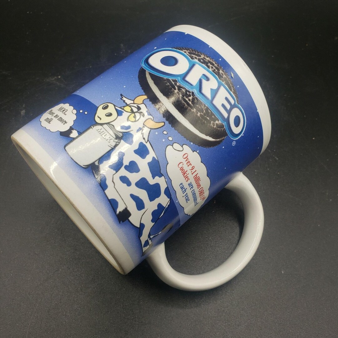 Vintage OREO Cookie Coffee Cup Mugs by TM & Kraft Foods Holding - Etsy