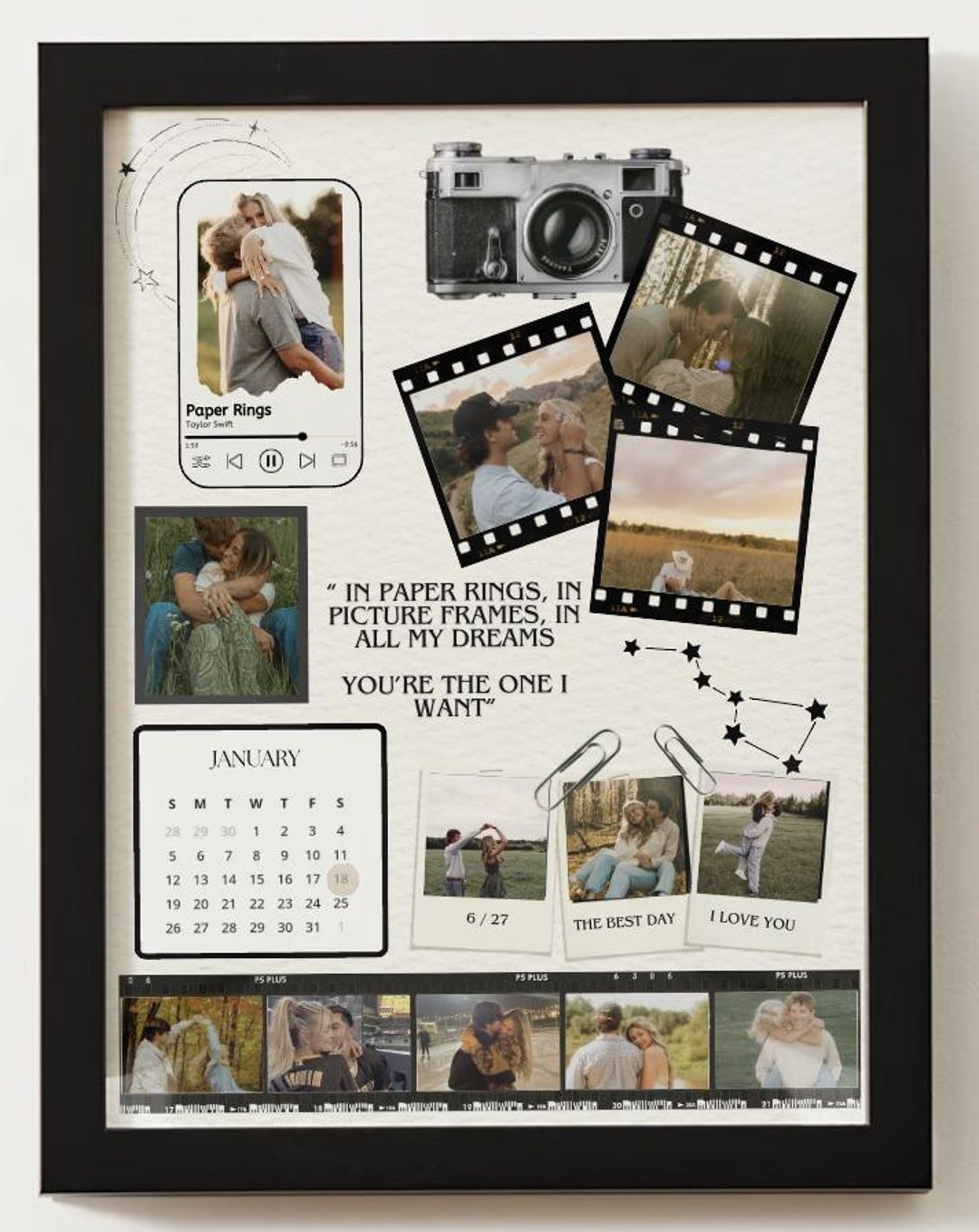 PERSONALIZED POSTER Digital File for Boyfriend, Anniversary, Birthday ...