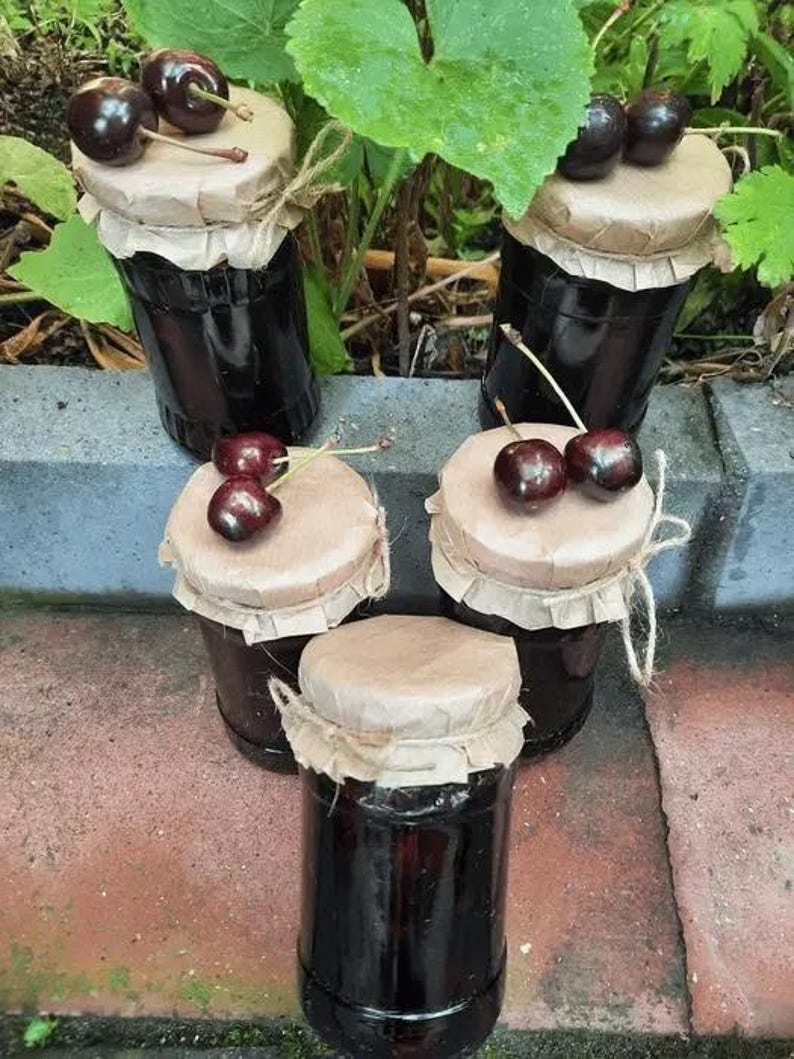 Homemade Cherry Jam - Sweet, All Natural, Small Batch Fruit Preserve ...