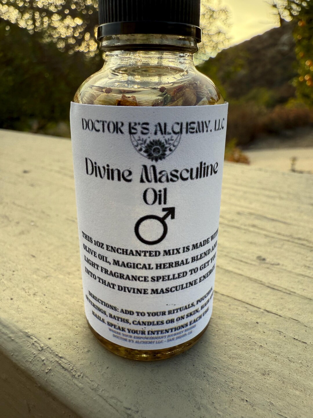 Divine Masculine Ritual Oil - Etsy