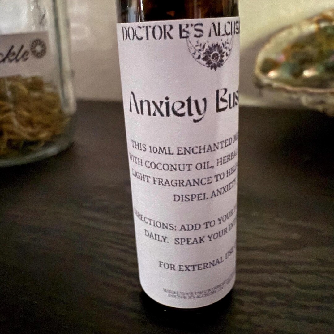 Anxiety Buster Roll on Oil - Etsy