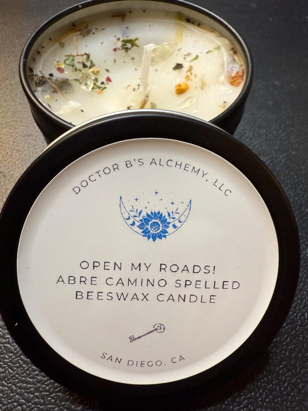 Open My Roads! Abre Camino Spelled Beeswax Candle - Etsy