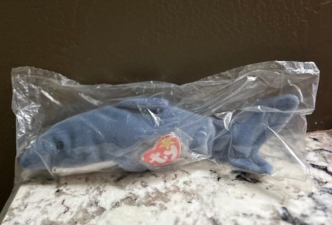 TY Beanie Baby CRUNCH Rare Retried 1996 With PVC Pellets/errors. - Etsy