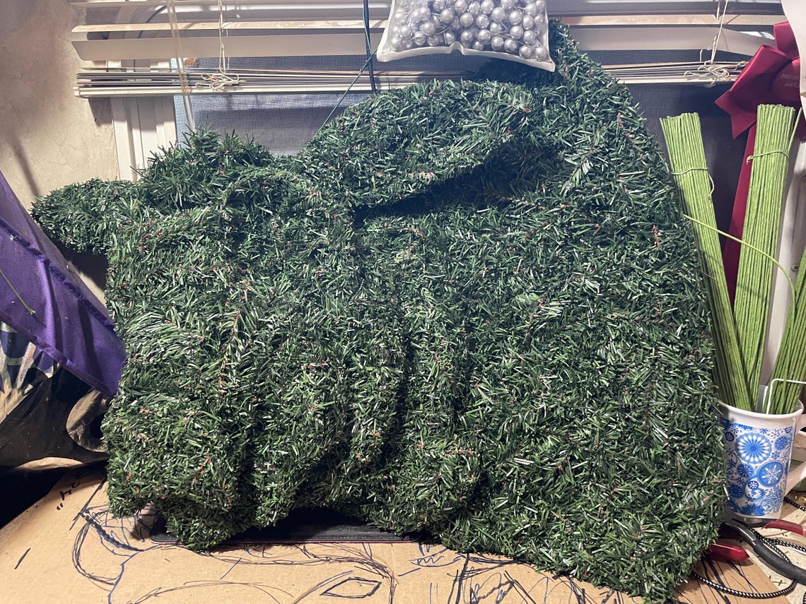 Cow Custom Portrait Wreath - Etsy