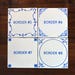 Custom Birth Announcement Delft Tile - Etsy