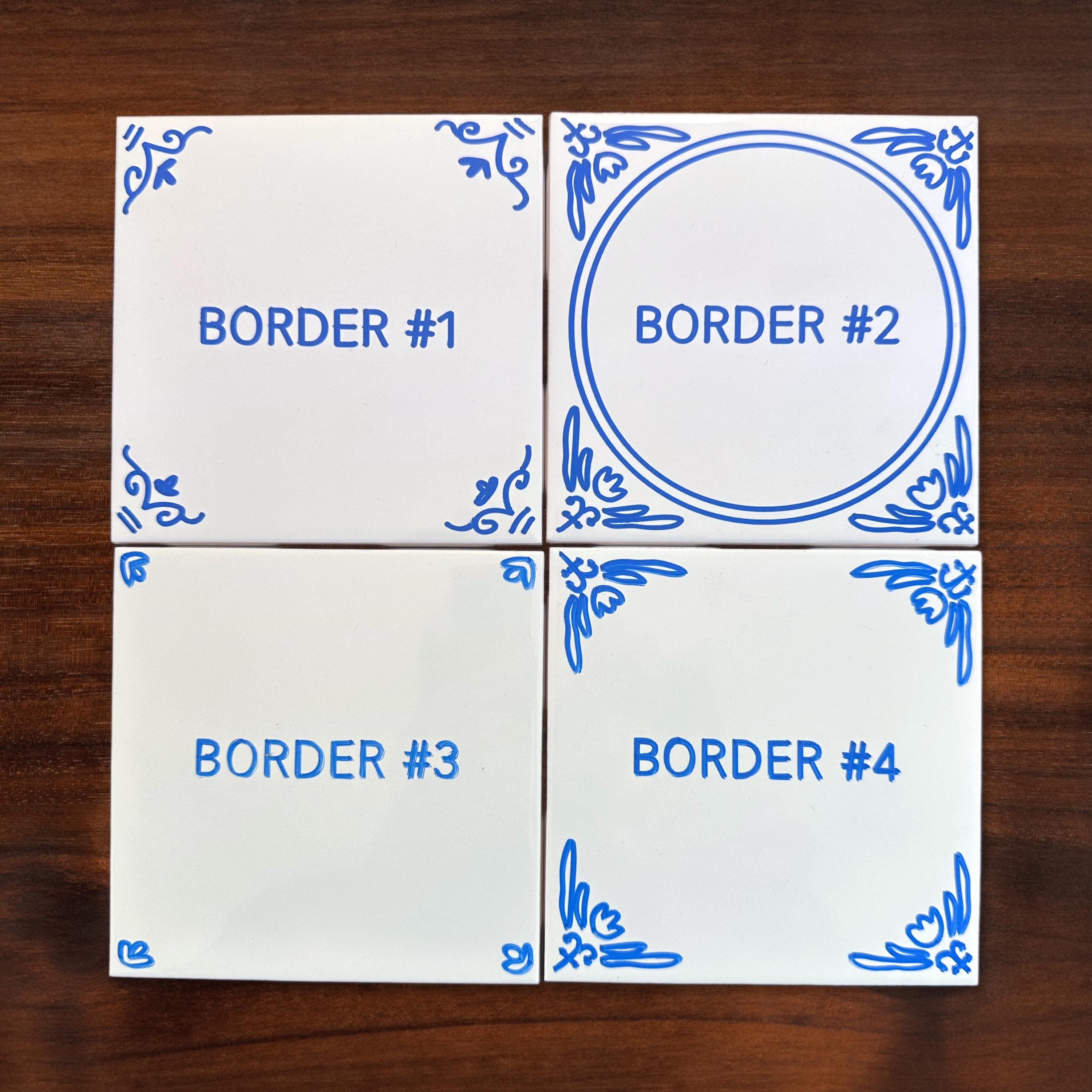 Custom Birth Announcement Delft Tile - Etsy