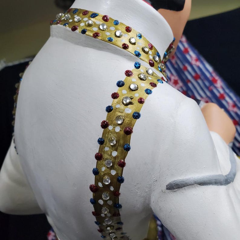 ELVIS CERAMIC FIGURINE. Hobbyist Version of Iconic Elvis Presley in ...