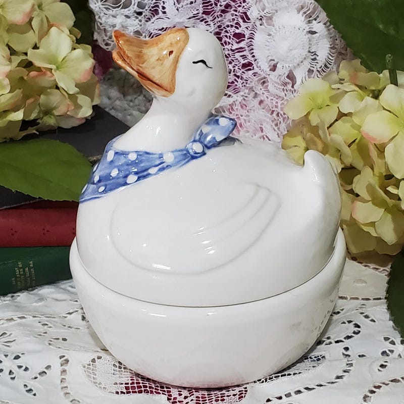Polka Dot Butter Dish - Etsy