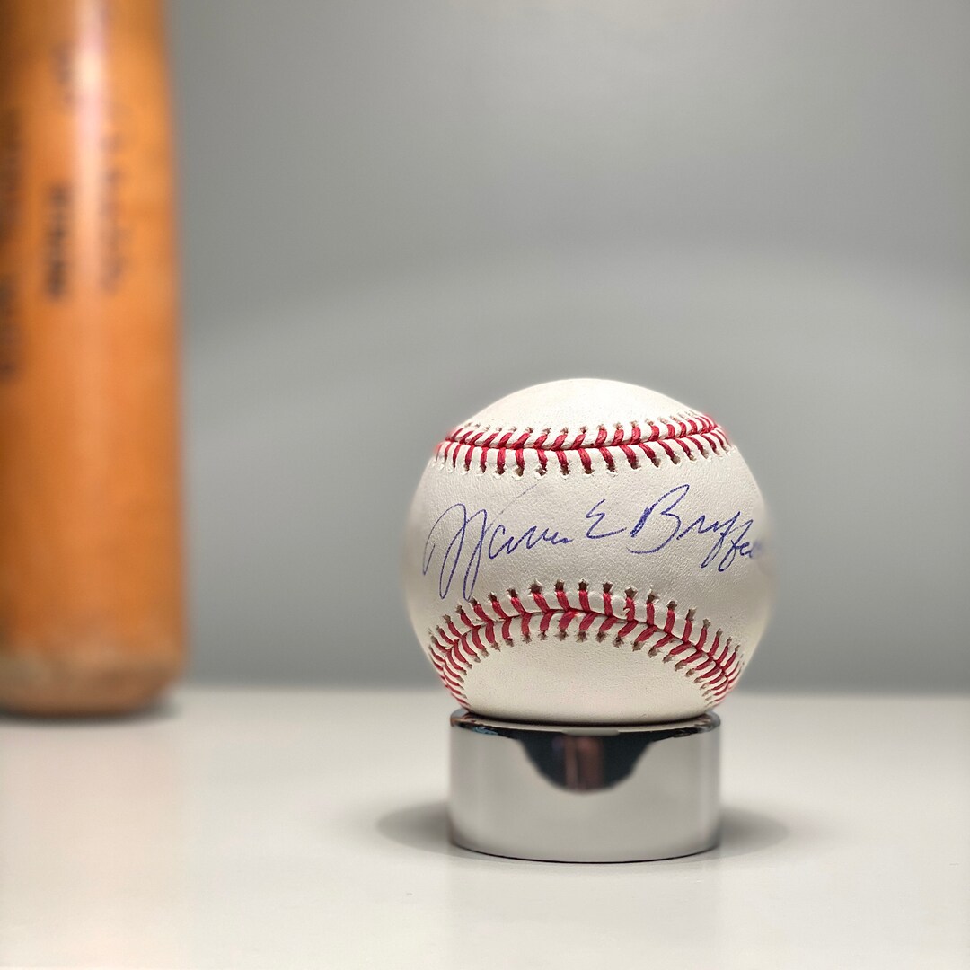 Ultra Premium High Polished Chrome Mirror Autographed Signed Baseball ...