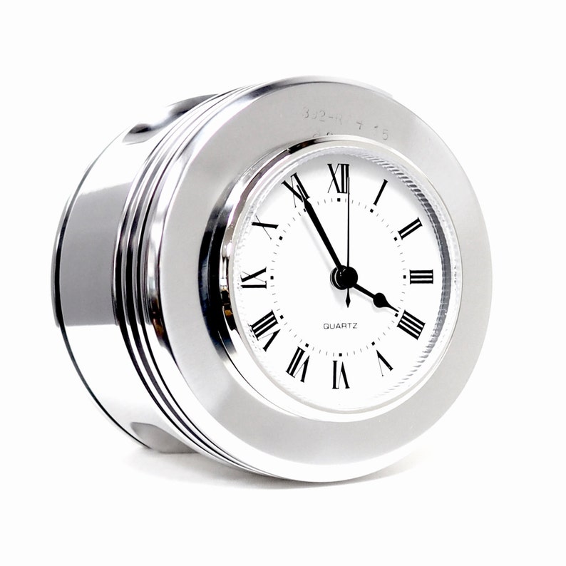 Radial Engine Polished Piston Desk Clock Made From Boeing - Etsy