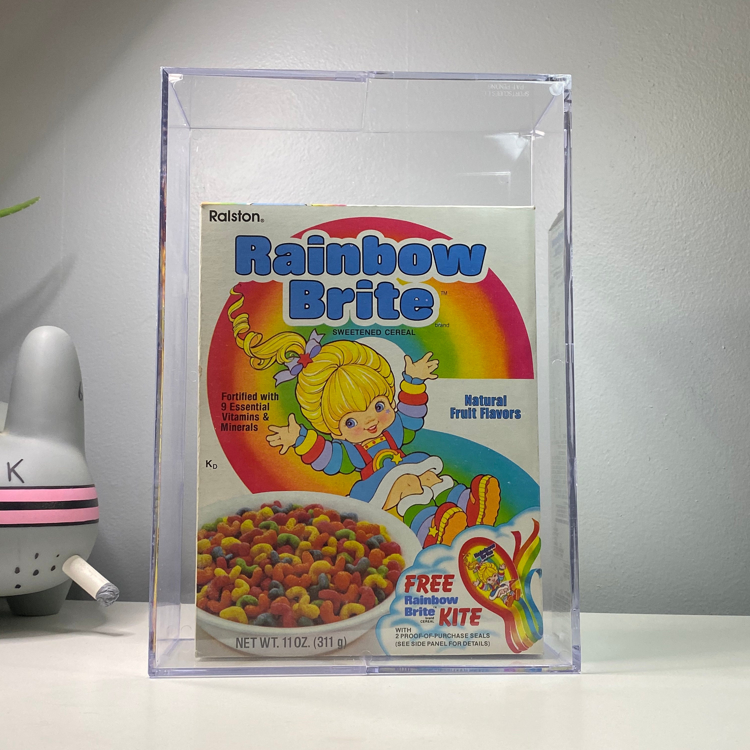 Original 1980's RAINBOW BRITE Ralston Vintage Cereal Box, 50% OFF