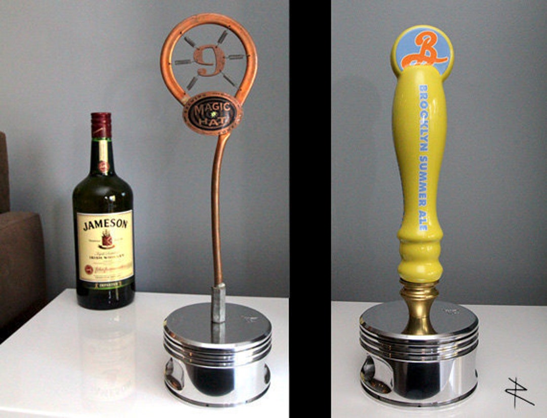 Beer Tap Bar Handle Piston Trophy Display Stand Awesome Wedding Gift - Etsy