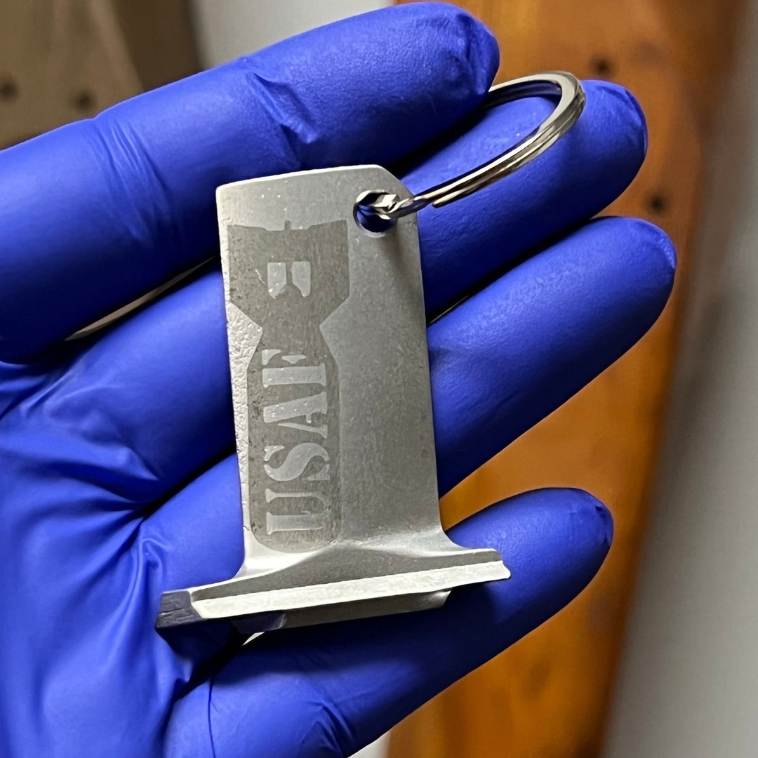 1950's General Electric J47 Turbojet Compressor Vane Blade USAF ...