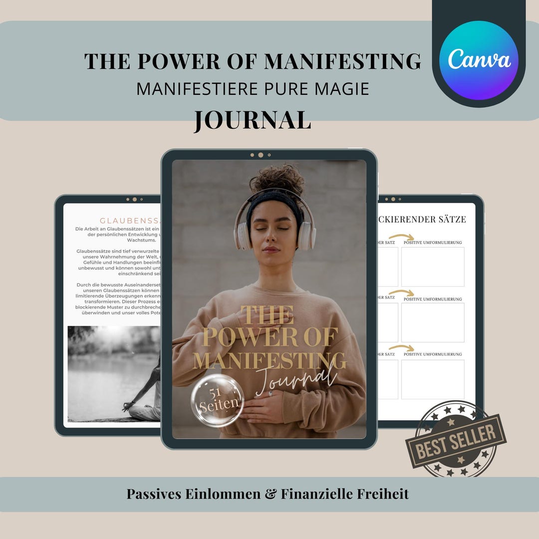The Power of Manifesting Journal, Manifest Your Life the Way You Want ...