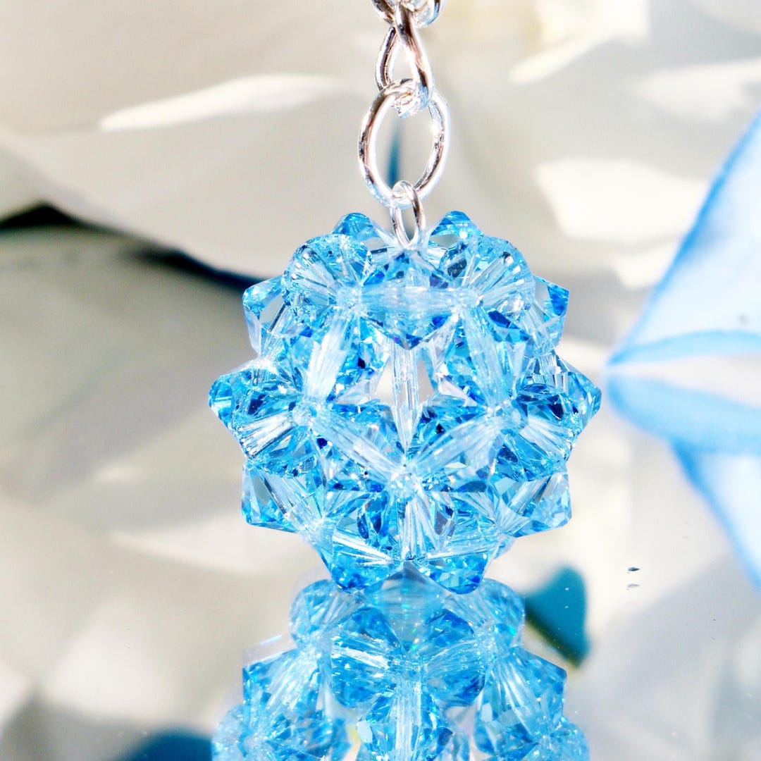 Crystal Ball Key Chain, Swarovski Crystal Keychain, Key Chain Bling ...