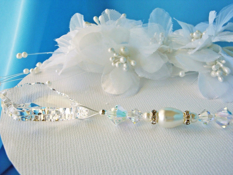 White Ceiling Fan Pull Chain Swarovski Crystal Light Pulls - Etsy