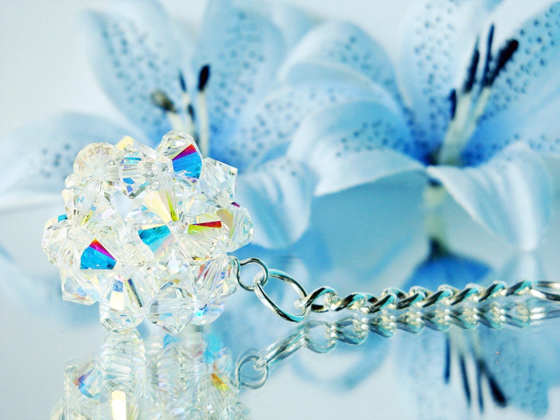 Swarovski Crystal Keychain, Crystal Ball Key Chains for Women, Key Ring ...