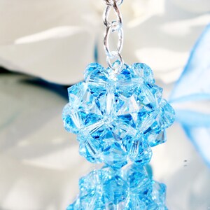 Crystal Ball Key Chain, Swarovski Crystal Keychain, Key Chain Bling ...